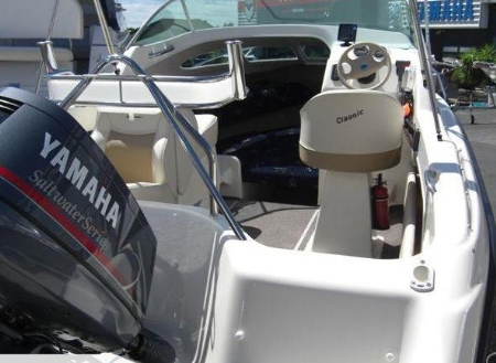 Buccaneer 550 Classic showroom condition - 39hrs - The Fishing Website ...