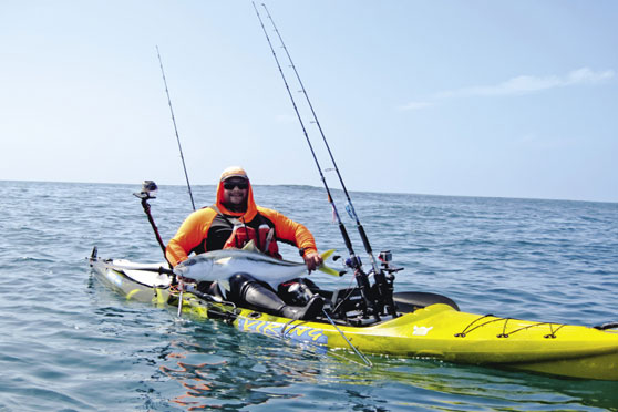 Kayak Fishing for Kingfish - The Fishing Website