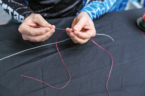 Hollow braid how-to - The Fishing Website