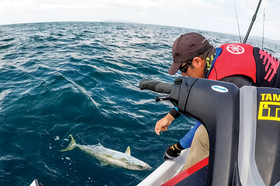 Light tackle fishing from a JetSki - The Fishing Website