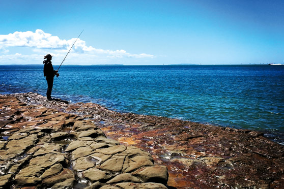 Nick Patrick shares his love of land-based fishing - The Fishing Website