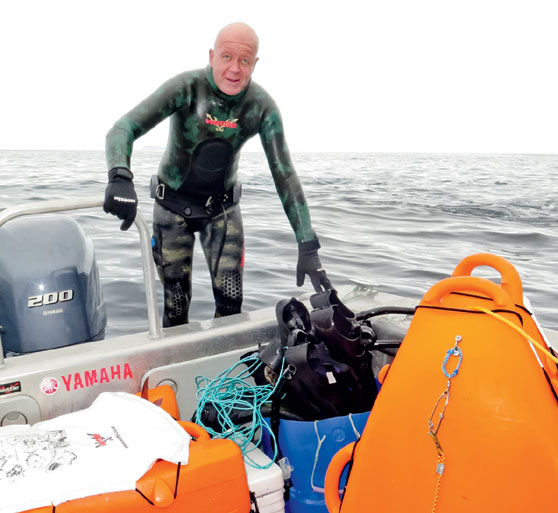 Fitting out a dive boat - The Fishing Website