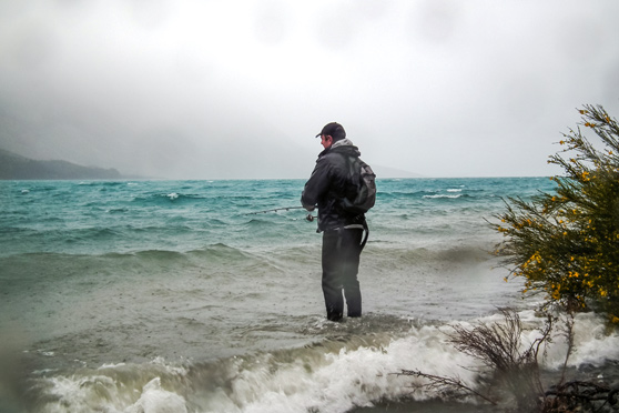 Trout fishing in strong winds - tips and tricks - The Fishing Website