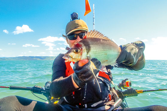 Kayak fishing at Mahia - The Fishing Website