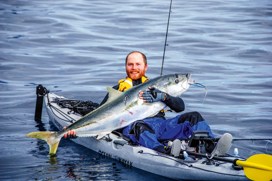 Mechanical jigging off a kayak part 2 - The Fishing Website