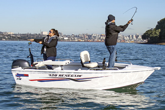 Quintrex Renegade 420 TS Review - The Fishing Website