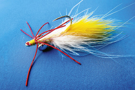 Flyfishing with rubber legs - The Fishing Website