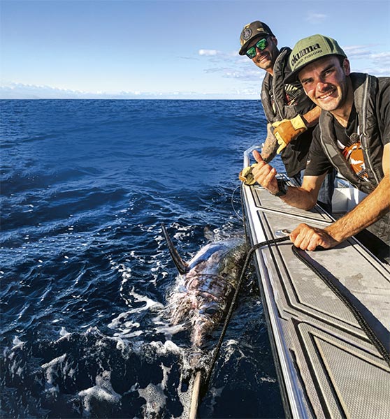 Fishing & Adventure: Scott And Mig Land A Swordfish - The Fishing Website