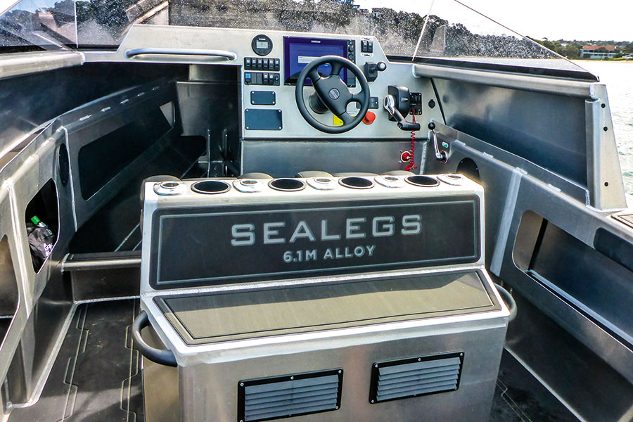 Sealegs 6.1m Alloy Boat Review - The Fishing Website
