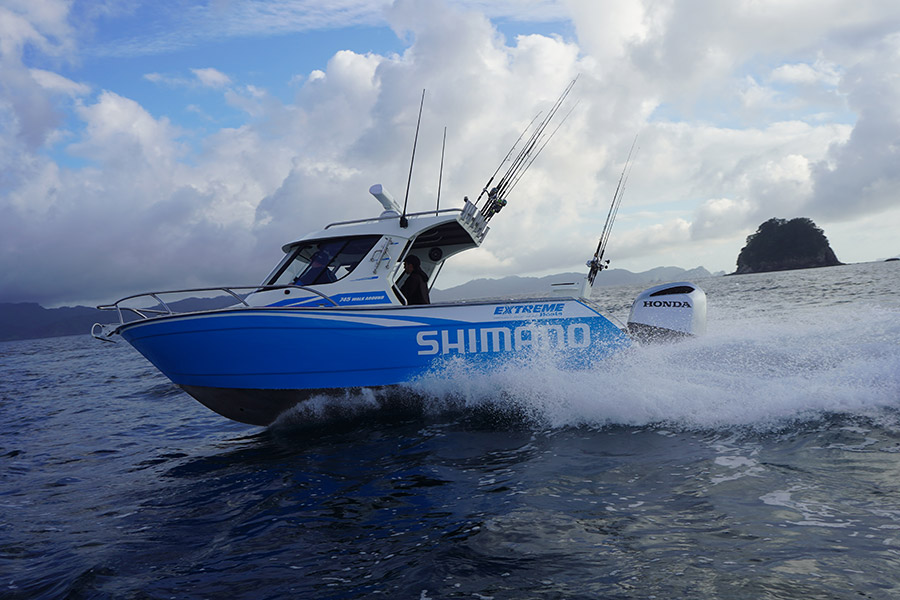 On-Water Demos at Tairua Show - The Fishing Website