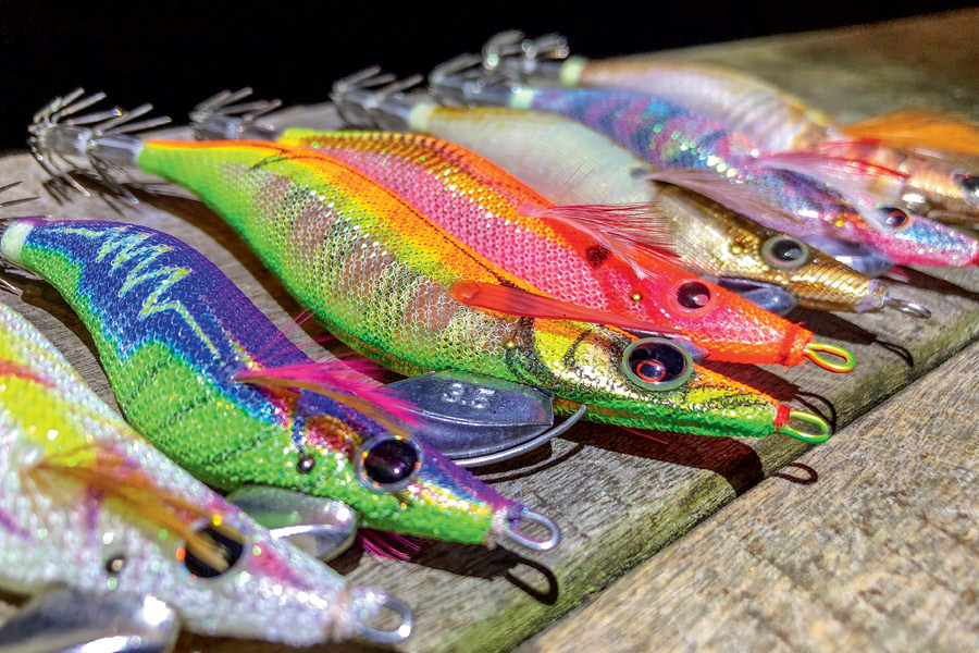 How to select squid jigs - The Fishing Website