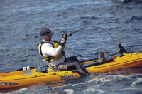 Mechanical Jigging from a Kayak - The Fishing Website