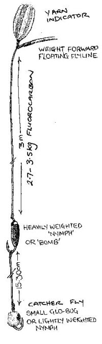 Fly fishing - The Standard Tongariro Nymph Rig - The Fishing Website