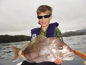 Snapper Fishing - Big Snapper in the shallows - The Fishing Website