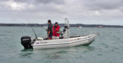 Fishing the Rangitoto Channel - The Fishing Website