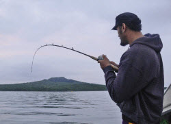 Fishing the Rangitoto Channel - The Fishing Website