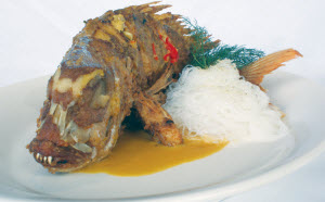 Whole Cooked Crispy Snapper & Noodles - The Fishing Website