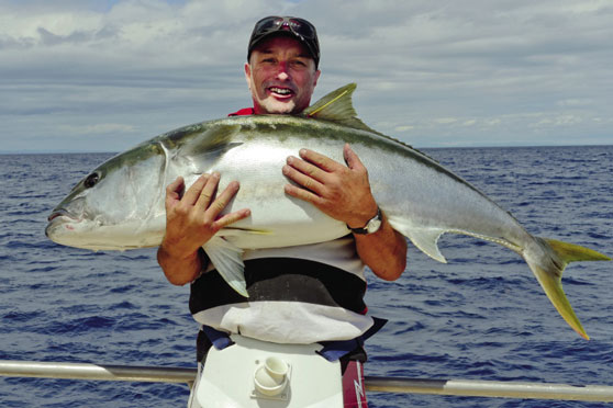 Kingfish at White Island NZ - The Fishing Website