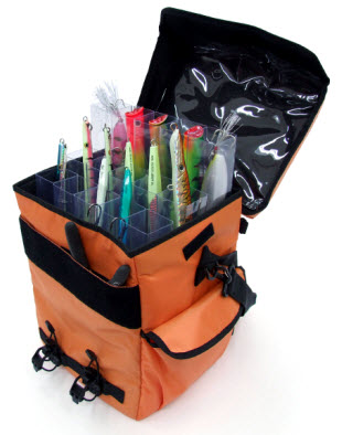 Storage bag for Poppers, jigs and stickbaits - The Fishing Website
