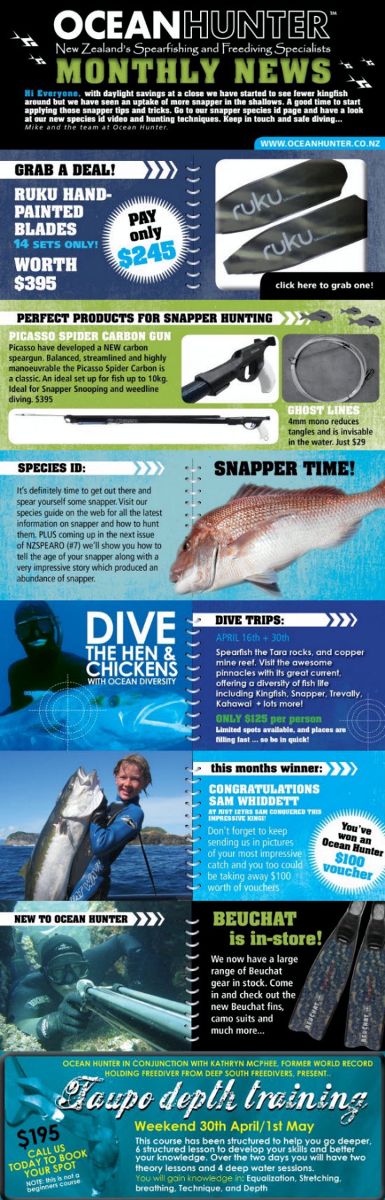 Ocean Hunter Update - The Fishing Website