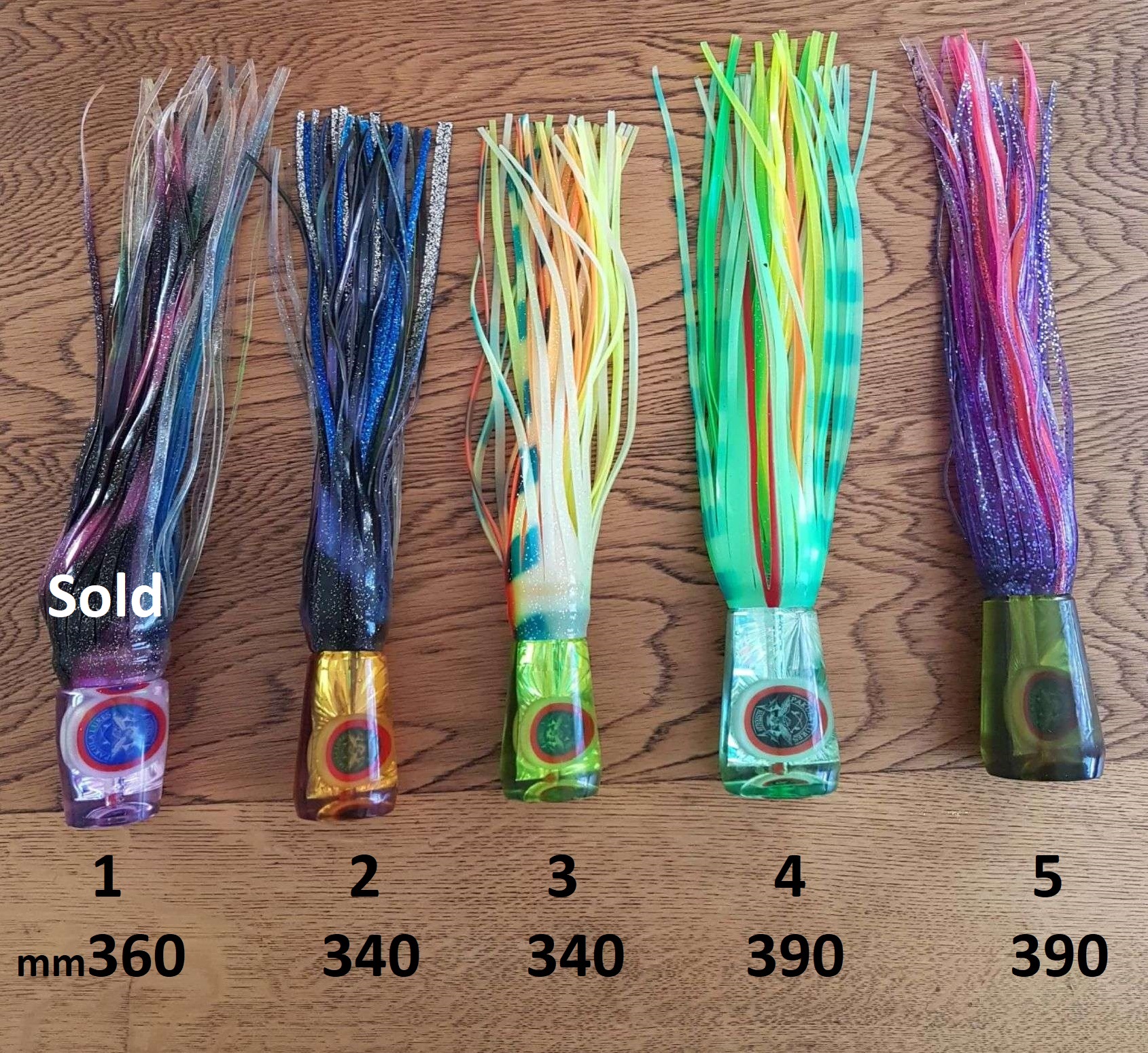 FS (SOLD) - 4 Large Pakula Lures - The Fishing Website : Discussion Forums