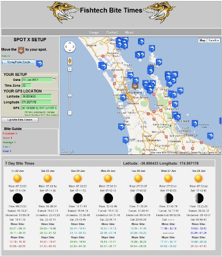 This weeks Solunar Bite Times - The Fishing Website : Discussion Forums
