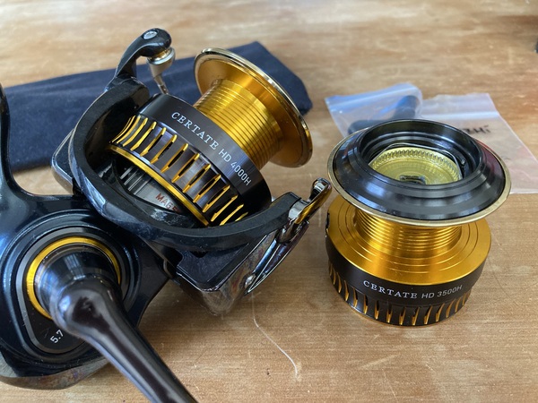 Daiwa Certate HD 4000H + Original Spare Spool - The Fishing Website ...