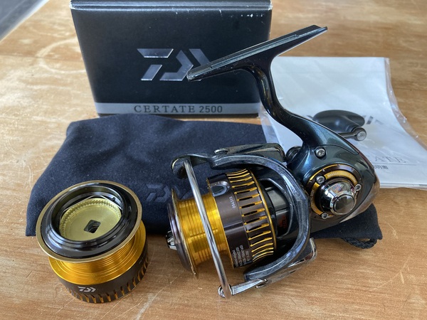 Daiwa Certate 2500 + Spare Spool For sale - The Fishing Website : Discussion Forums