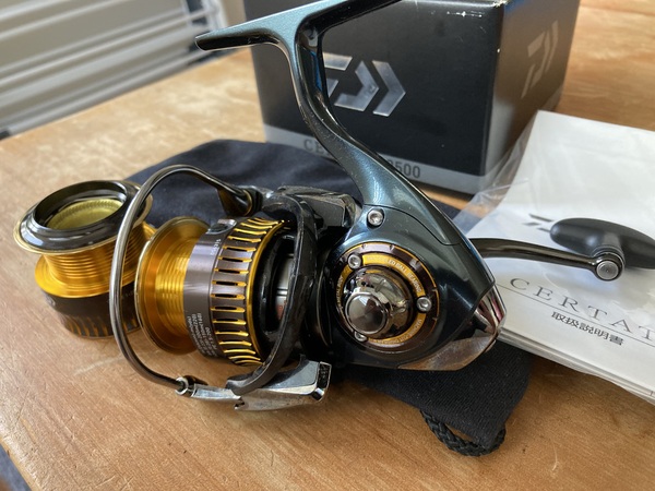 Daiwa Certate 2500 + Spare Spool For sale - The Fishing Website : Discussion Forums