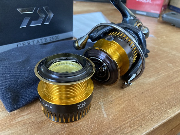 Daiwa Certate 2500 + Spare Spool For sale - The Fishing Website : Discussion Forums