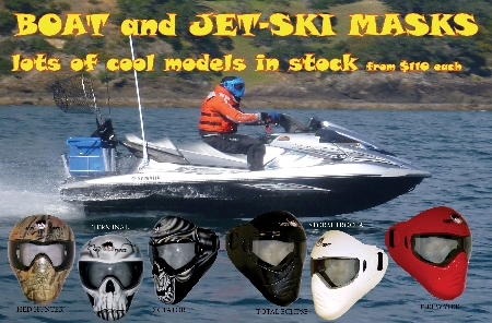 Masks for small boats and jet ski owners - The Fishing Website ...