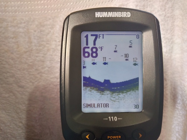 Humminbird 110 Fishing Buddy fish finder. - The Fishing Website ...
