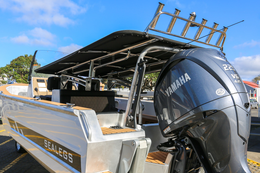 Sealegs 7.5M Alloy Review - The Fishing Website