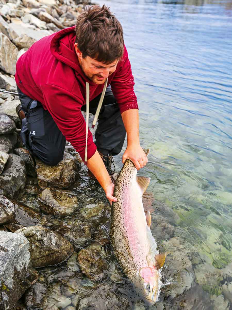 Trout Fishing in The Mackenzie Country Canals - The Fishing Website