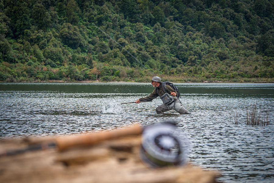 Troutfishing in Heavy Water - The Fishing Website