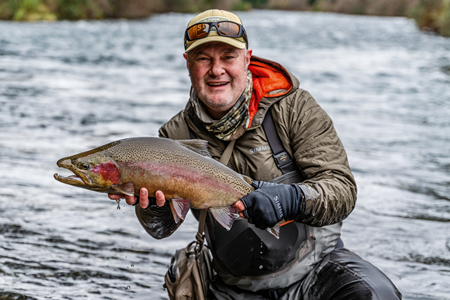 Troutfishing in Heavy Water - The Fishing Website