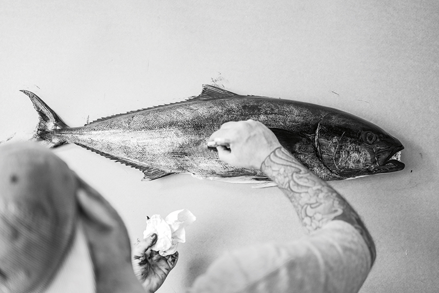 Fish Art with Tim Li - The Fishing Website