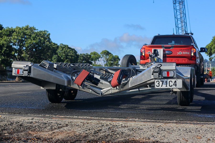 Balex Self-Loading Boat Trailer - The Fishing Website