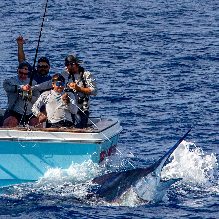 George Kittow - Giant Black Marlin - The Fishing Website