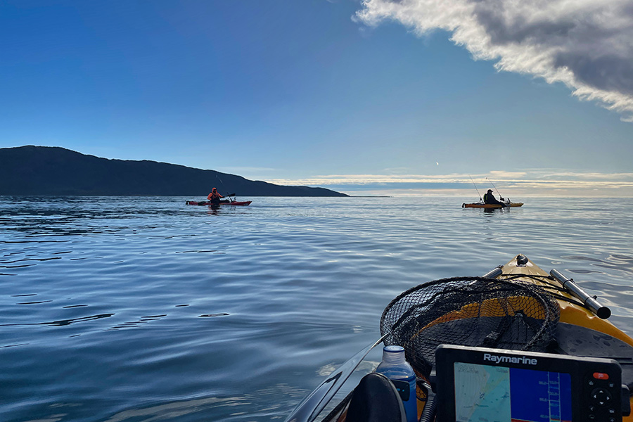 Snapper and Blue Moki From a Kayak - The Fishing Website