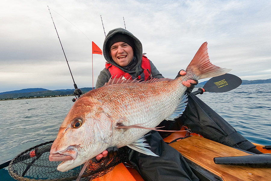 Snapper and Blue Moki From a Kayak - The Fishing Website