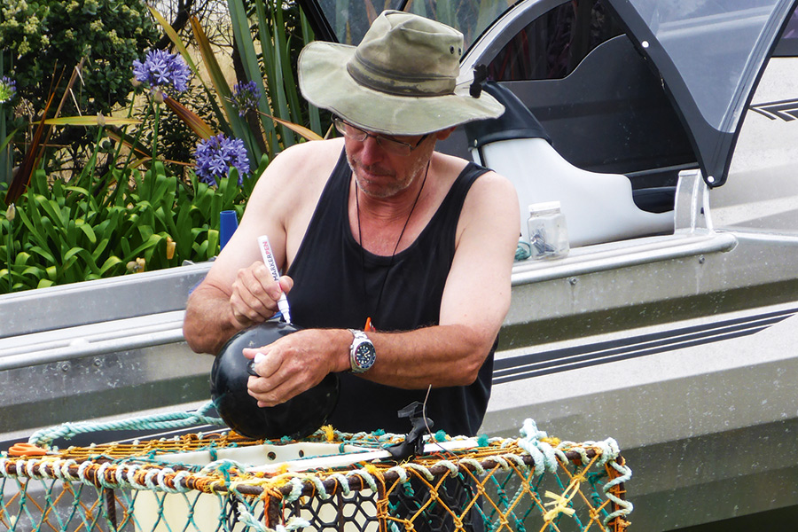 Potting For Crayfish - The Fishing Website