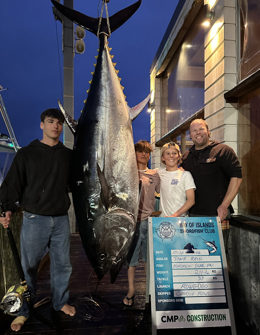 Bay of Islands Northern Pacific Bluefin Captures - The Fishing Website
