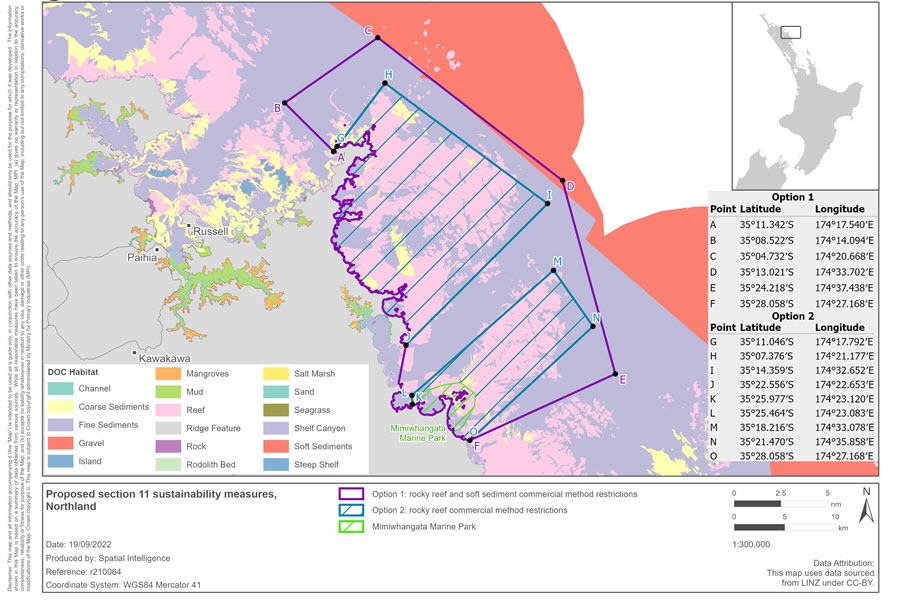 Protection of Bay of Islands Marine Diversity Sought - The Fishing Website