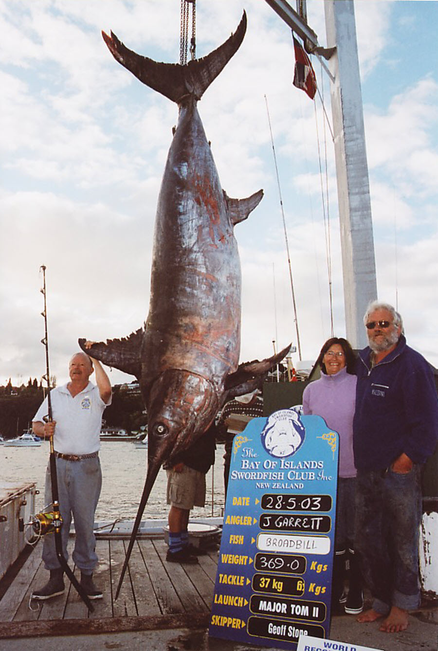 Gerry Garrett latest NZ IGFA Hall of Famer - The Fishing Website