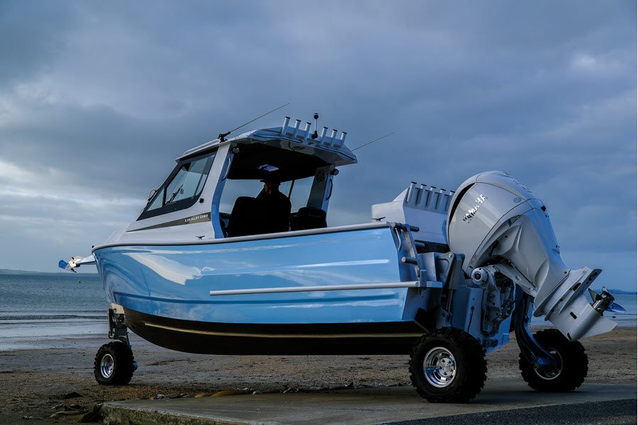Sealegs 8.5M Alloy Boat Review - The Fishing Website