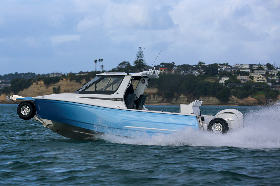 Sealegs 8.5M Alloy Boat Review - The Fishing Website