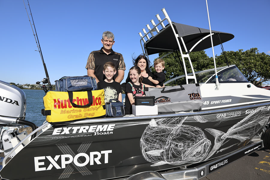 Export NZ Fishing Competition Prize Boat goes to Te Aroha family - The ...