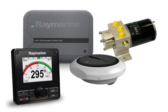 New hydraulic autopilot for trailer boats an award winning Evolution ...