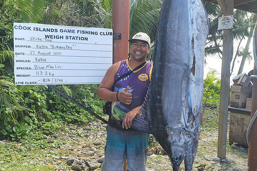 Cook Islands Fishing Report - August 31st, 2021 - The Fishing Website